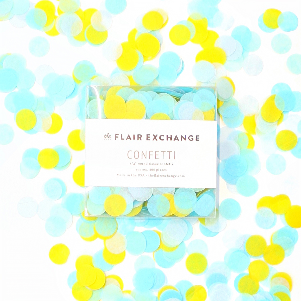 Clear Box Confetti – The Flair Exchange®