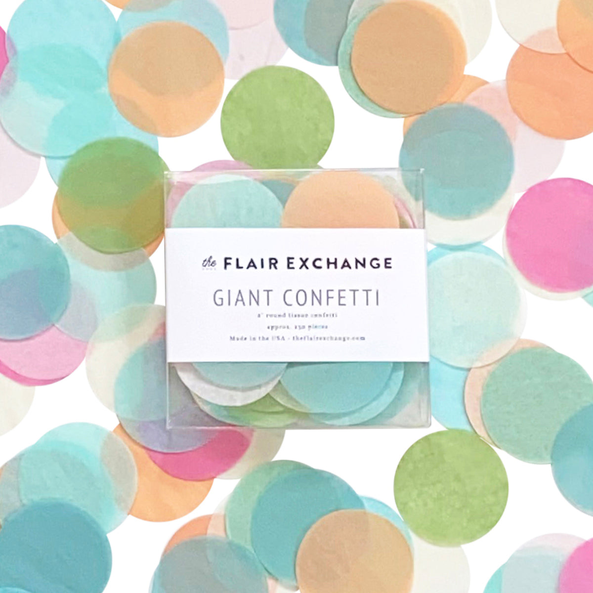 Giant Confetti - Rainbow – The Flair Exchange®