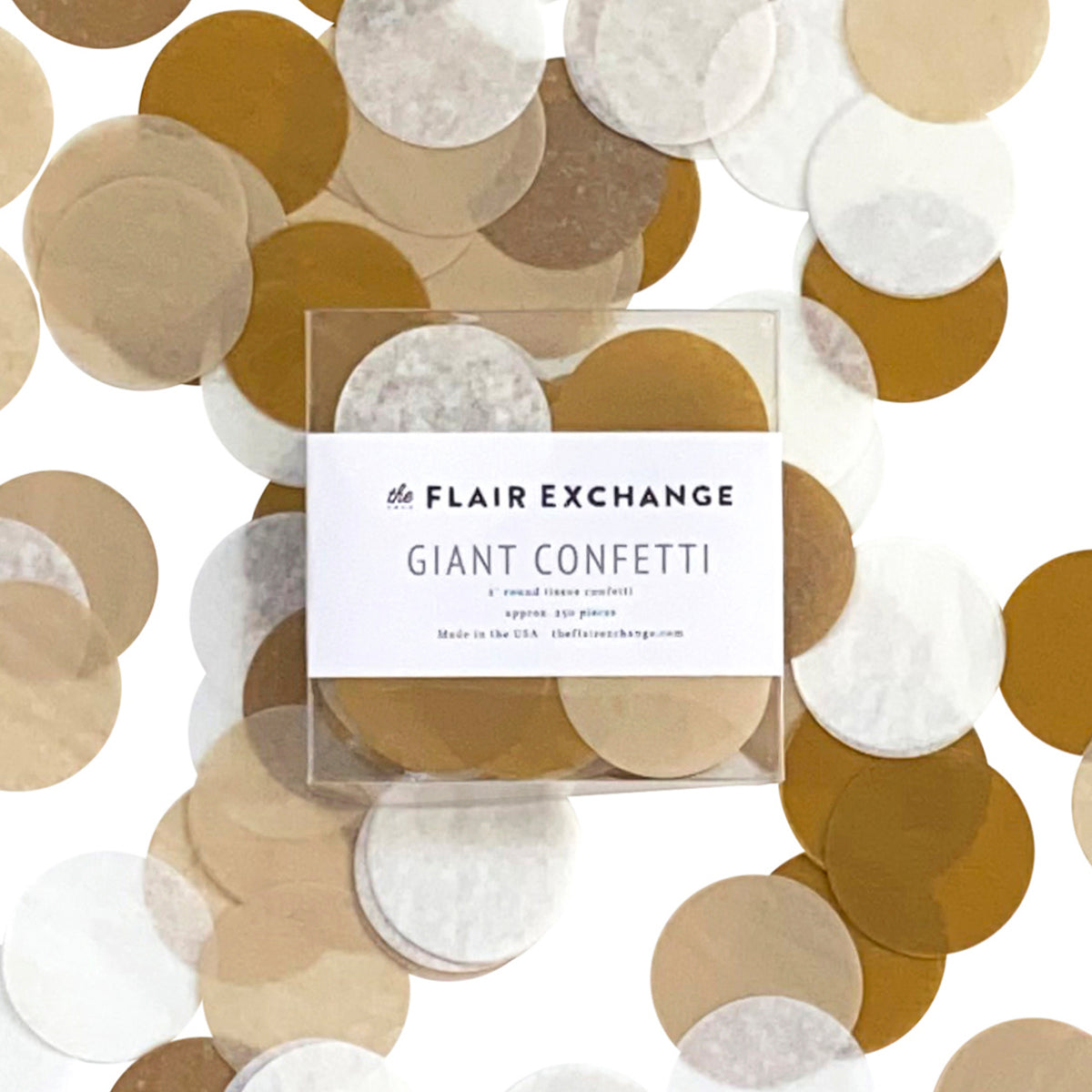 Giant Confetti - Golden – The Flair Exchange®